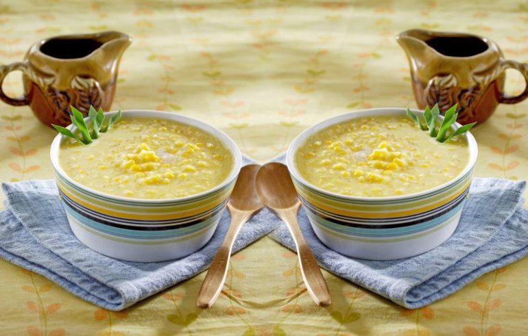 LimaKaki: Bubur Jagung Mutiara, Kuliner Nikmat Dikala Musim Hujan Tiba